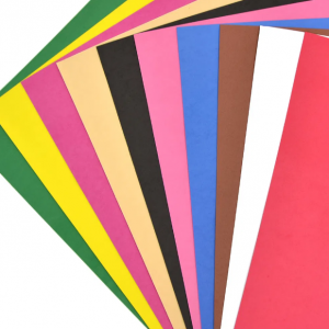 Pacote de Placa E.V.A Lisa c/10 Cores Sortidas Make+ – Papelaria Castelo